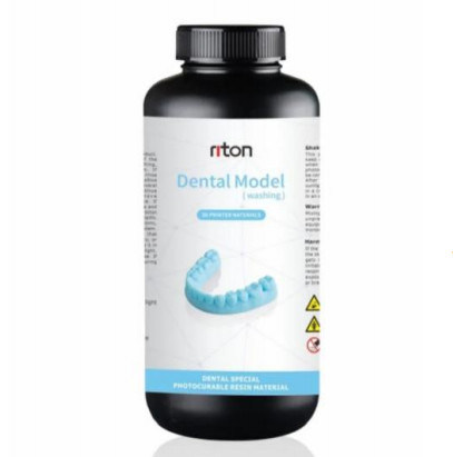 Dental Model Washable Resin For 3D Printing Color Blue High Hardness ...