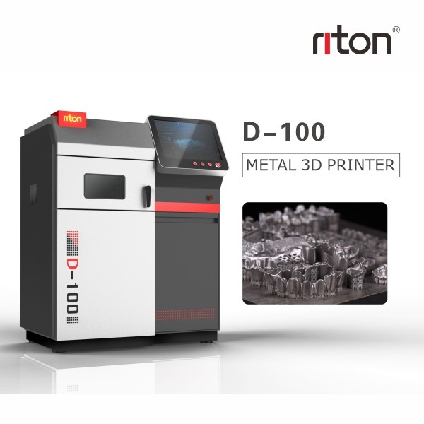 D100 SLS 3D Printer Selective Metal Laser Sintering Machine For Silver ...
