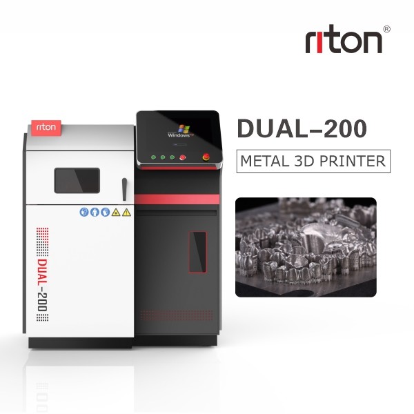 650KG Slm Metal 3d Printer Machine Double Laser 150*150*110 Titanium ...