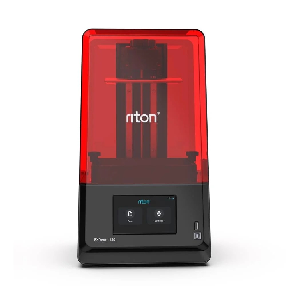 0.3mm Single Color LCD 3D Printer With 14 Languages High Resolution