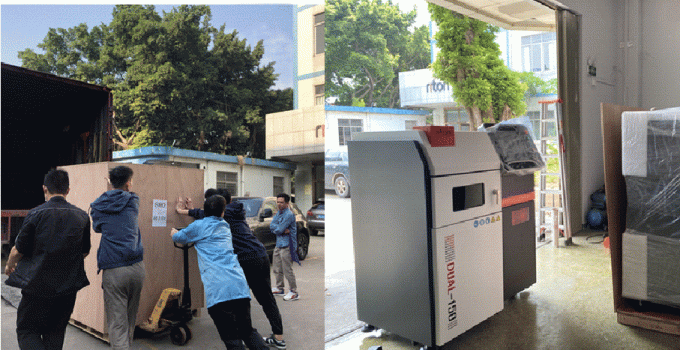 D100 SLS 3D Printer Selective Metal Laser Sintering Machine For Silver ...